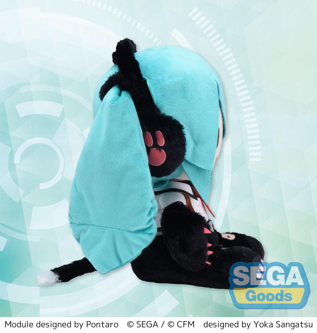 HATSUNE MIKU - Miku Kitty Cat - Plush 30cm : ShopForGeek.com: Felpa ...