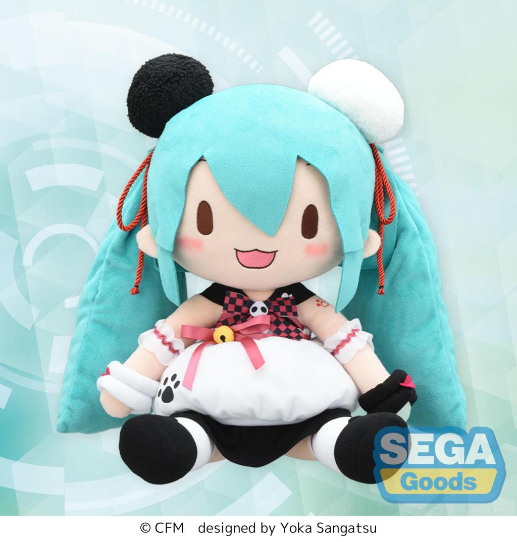 HATSUNE MIKU - Hatsune Miku Panda Bun - Plush 40cm : ShopForGeek.com ...