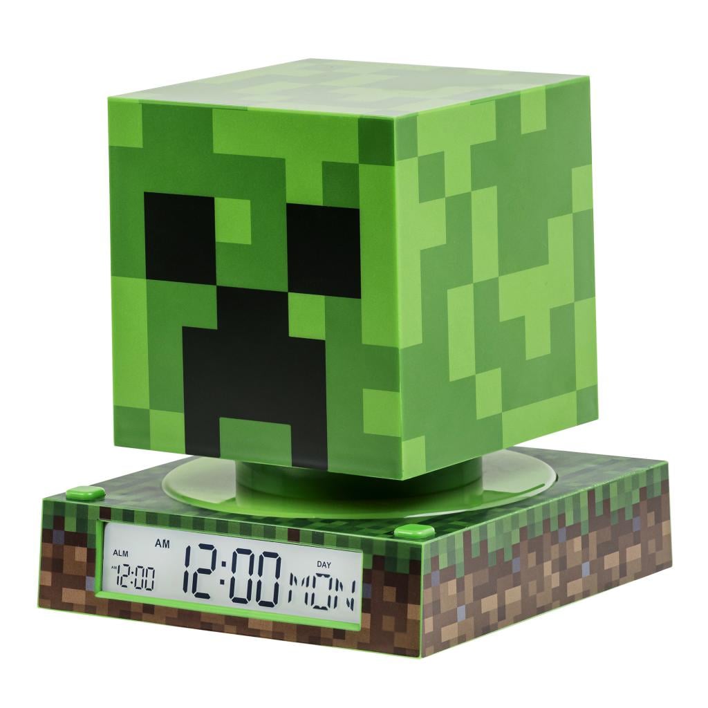 MINECRAFT - Creeper - 3D Alarm Clock : ShopForGeek.com: Peershardy ...