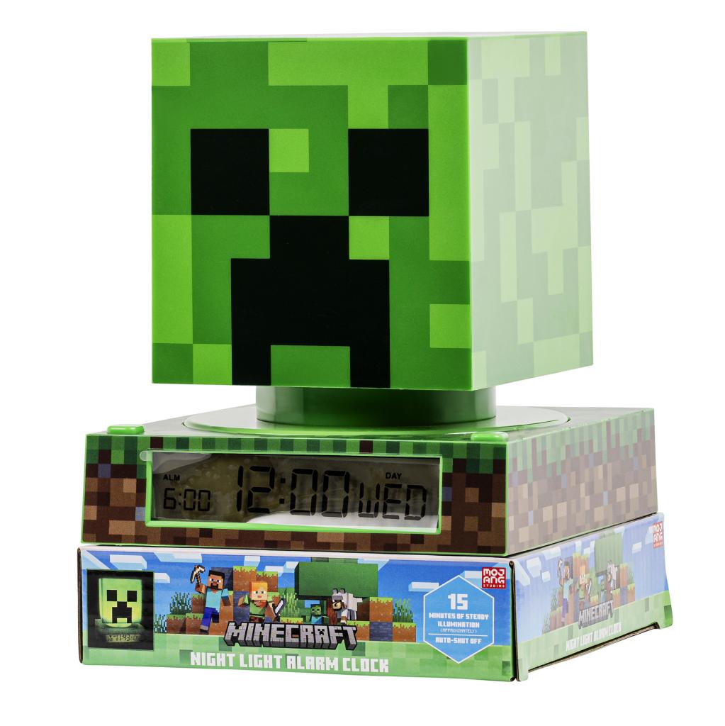 MINECRAFT - Creeper - 3D Alarm Clock : ShopForGeek.com: Peershardy ...