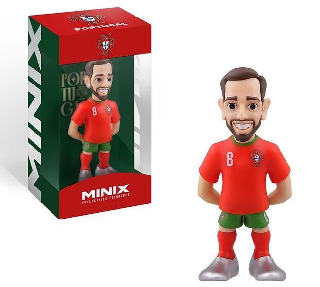 PORTUGAL - Bruno Fernandes - Figure Minix 12cm : ShopForGeek.com: Figurines Minix Football