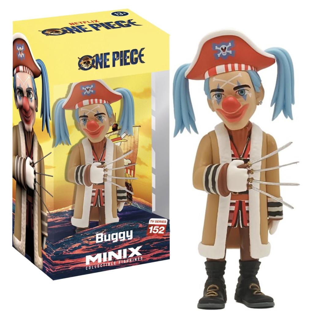 ONE PIECE - Buggy - Figure Minix # 12cm : ShopForGeek.com: Figurines ...