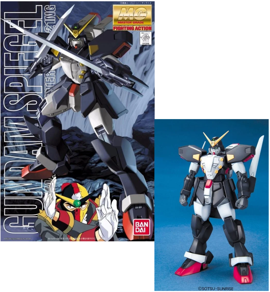 GUNDAM - MG 1/144 GF13-02NG Gundam Spigel - Model Kit : ShopForGeek.com ...
