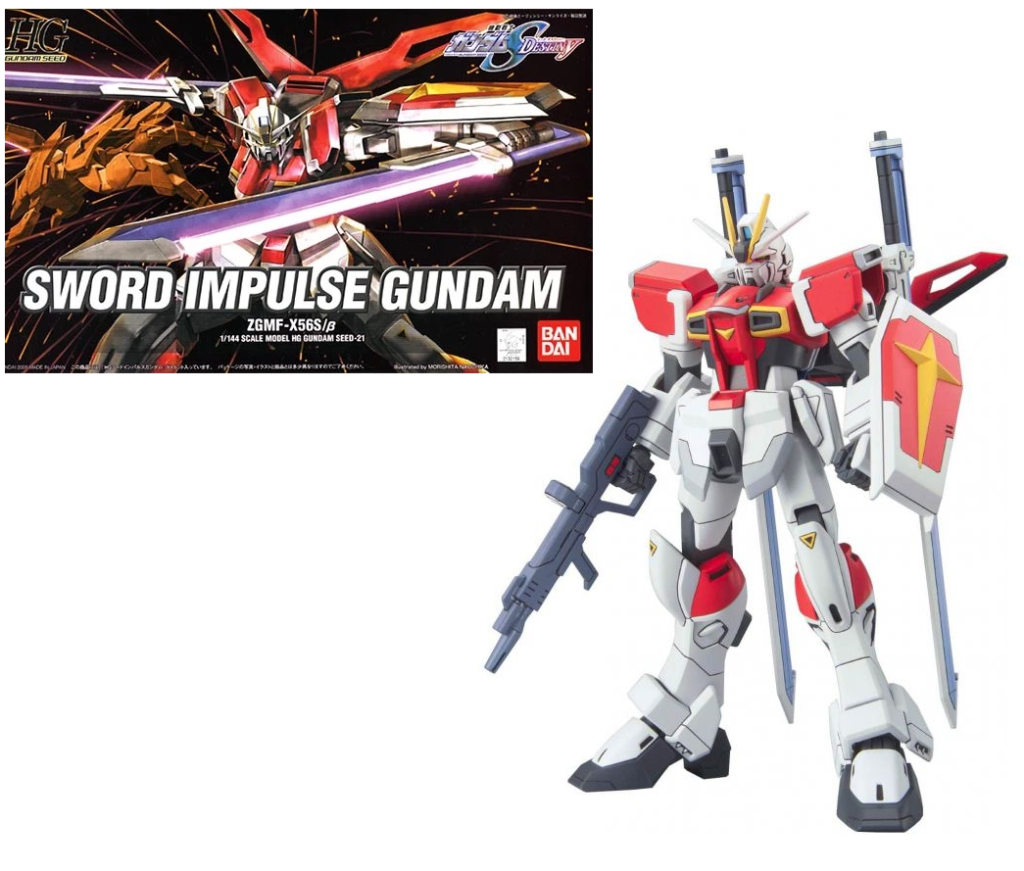 GUNDAM - HG Sword Impulse Gundam - Model Kit : ShopForGeek.com: Model ...
