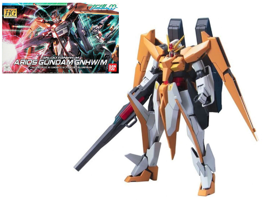 GUNDAM - HG 1/44 Arios Gundam GNHW/M - Model Kit - 13cm : ShopForGeek.com: Model Kit Bandai ...