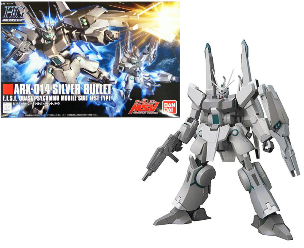GUNDAM - HGUC 1/144 Silver Bullet - Model Kit : ShopForGeek.com: Model ...