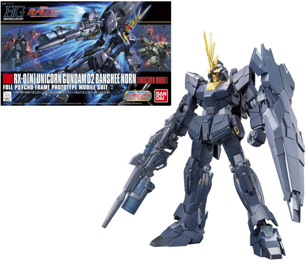 GUNDAM - HG 1/144 UNICORN GUNDAM 2 BANSHEE NORN (Unicorn) - Model Kit ...