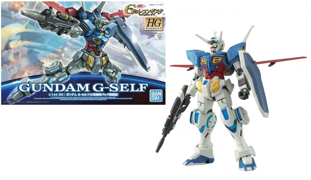 GUNDAM - HG 1/144 Gundam G-Self Atmospheric Pack - Model Kit ...
