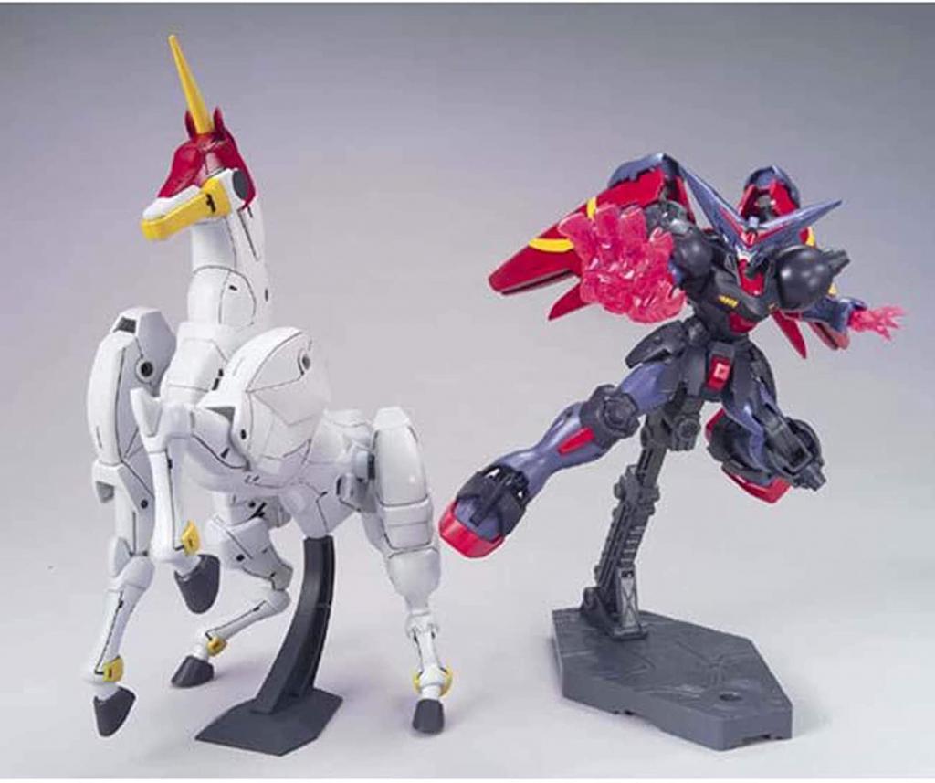 GUNDAM - 1/144 HGFC Master Gundam & Fuunsaiki - Model Kit 13cm ...