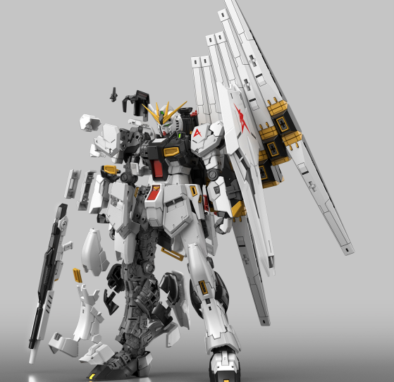 GUNDAM - RG 1/144 v Gundam - Model Kit 13cm : ShopForGeek.com: Model ...