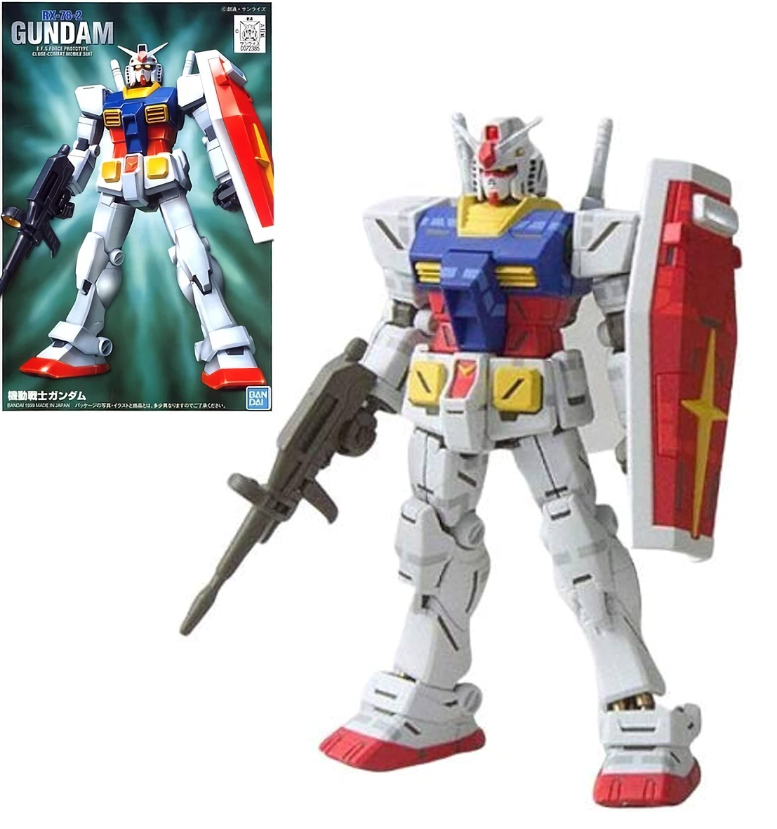 GUNDAM - 1/144 FG Gundam - Model Kit 13cm : ShopForGeek.com: Model Kit ...