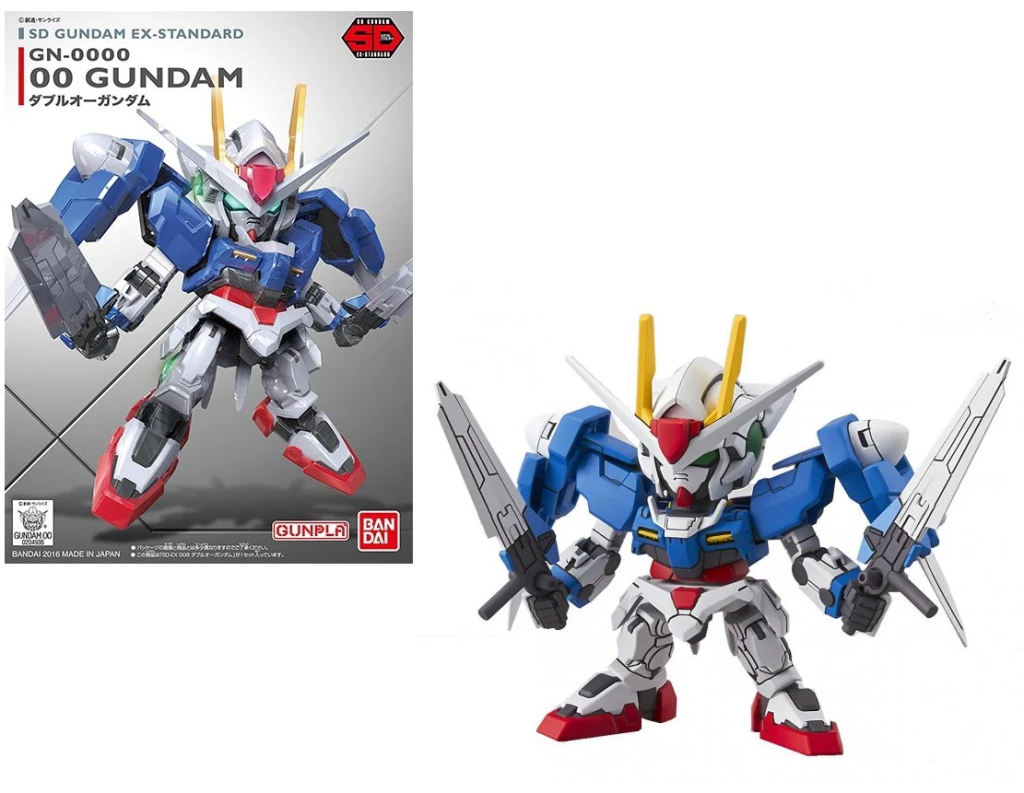 GUNDAM - SD Gundam Ex-Standard 008 OG Gundam - Model Kit 8cm ...