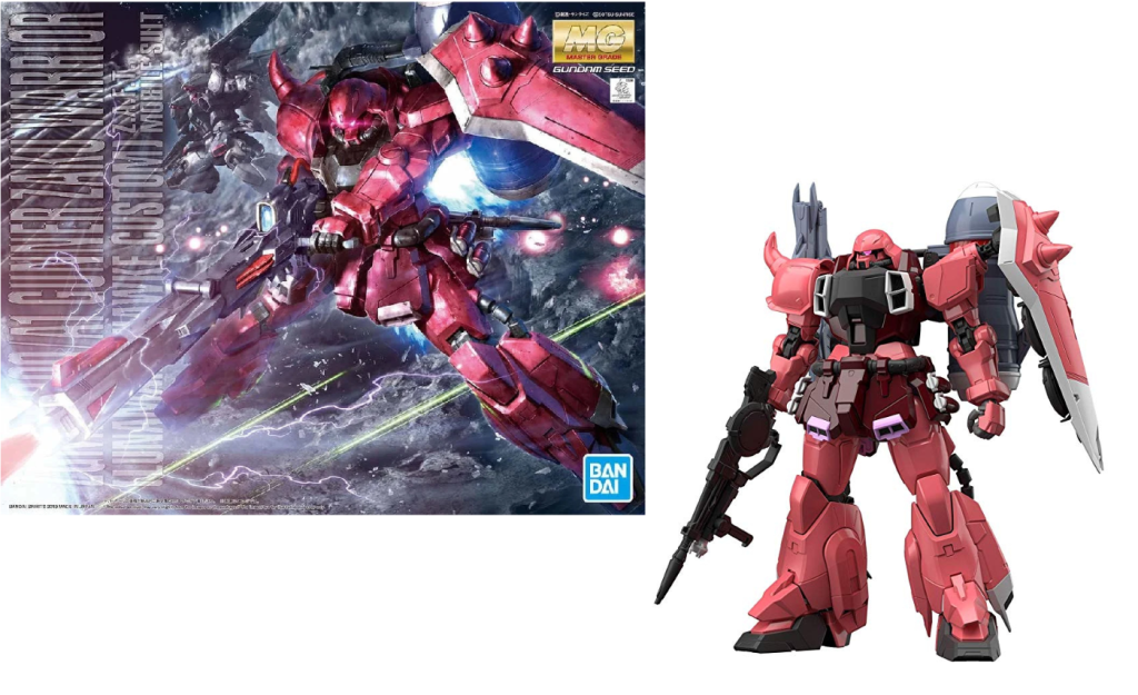 GUNDAM - MG Gunner Zaku Warrior Lunamaria Hawke Custom - Model Kit ...