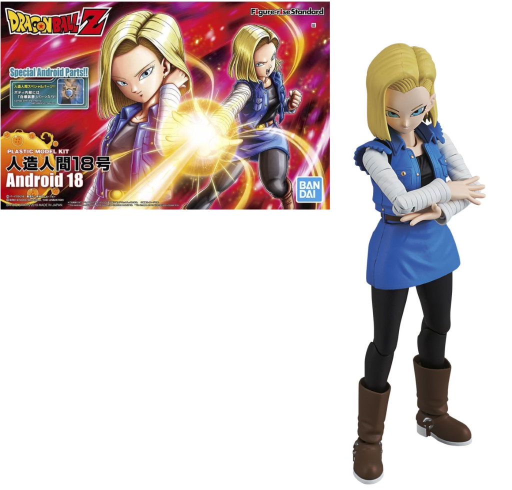 DRAGON BALL - Figure-rise Standard Android #18 - Model Kit ...