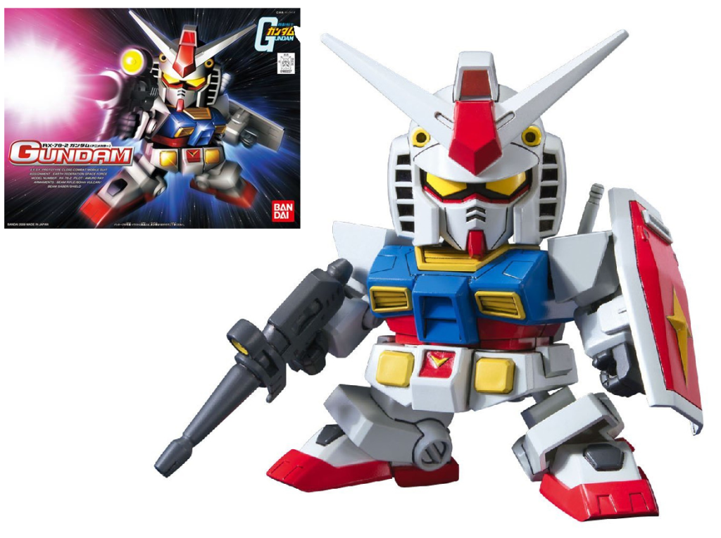 GUNDAM - BB329 RX-78-2 Gundam (Animation Color) - Model Kit ...