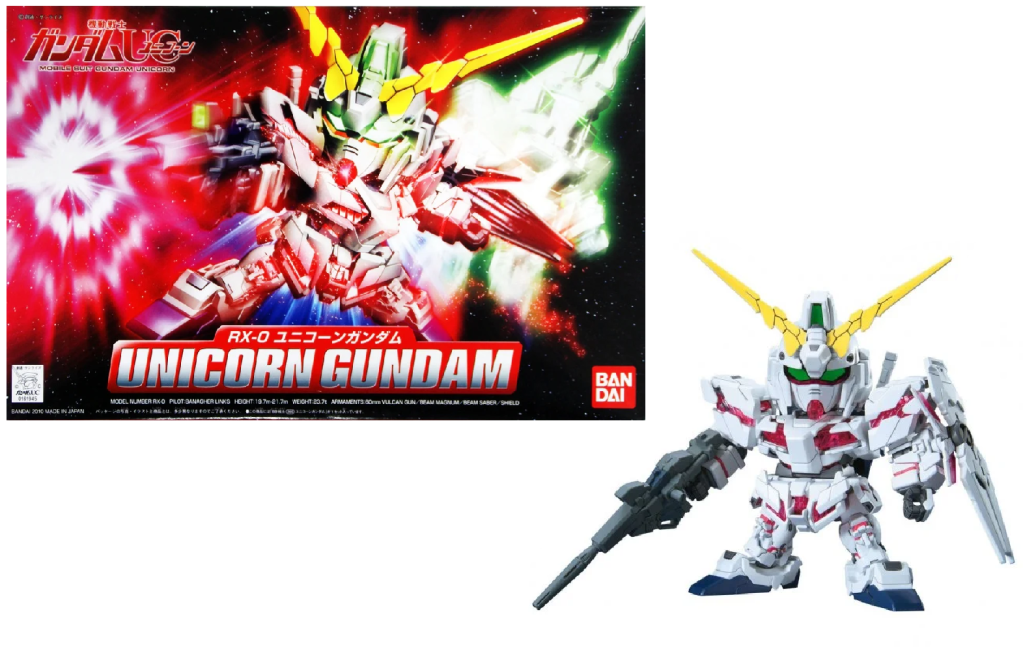 GUNDAM - BB360 RX-0 Unicorn Gundam - Model Kit : ShopForGeek.com: Model ...