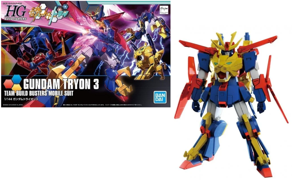 GUNDAM - HG 1/144 Gundam Tryon 3 - Model Kit : ShopForGeek.com: Model ...