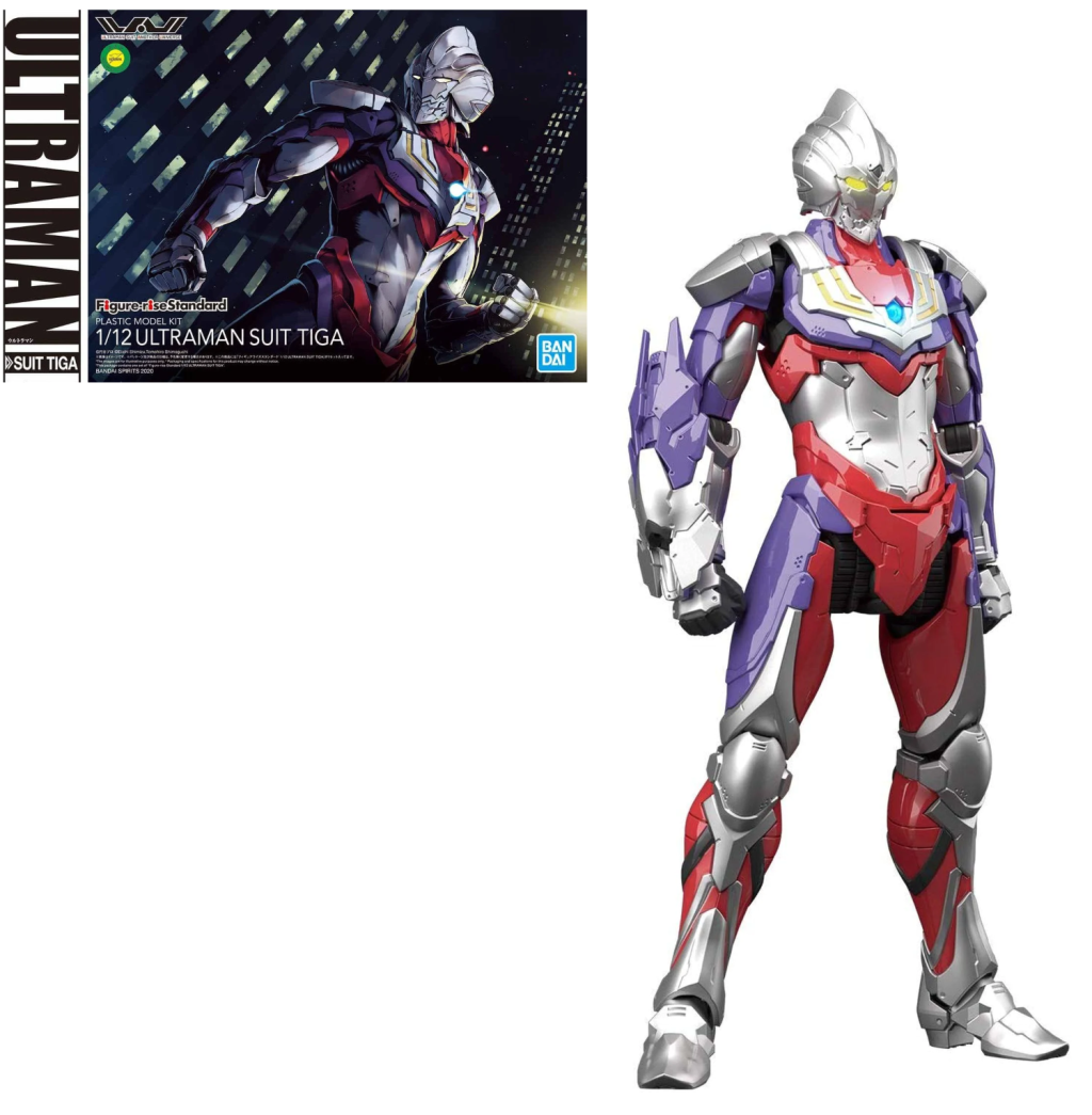 ULTRAMAN - Figure-rise Standard Ultraman Suit Tiga - Model Kit ...