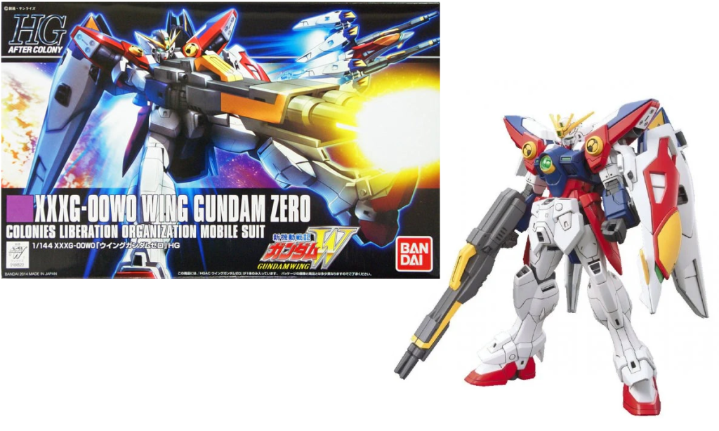 GUNDAM - HGAC Wing Gundam Zero - Model Kit - 13cm : ShopForGeek.com ...