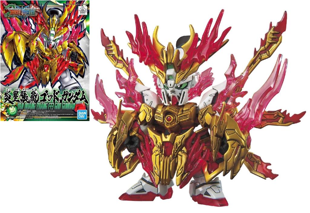 GUNDAM - SD Sangoku Yan Huang Zhang Fei God Gundam - Model Kit : ShopForGeek.com: Modelo de kit ...