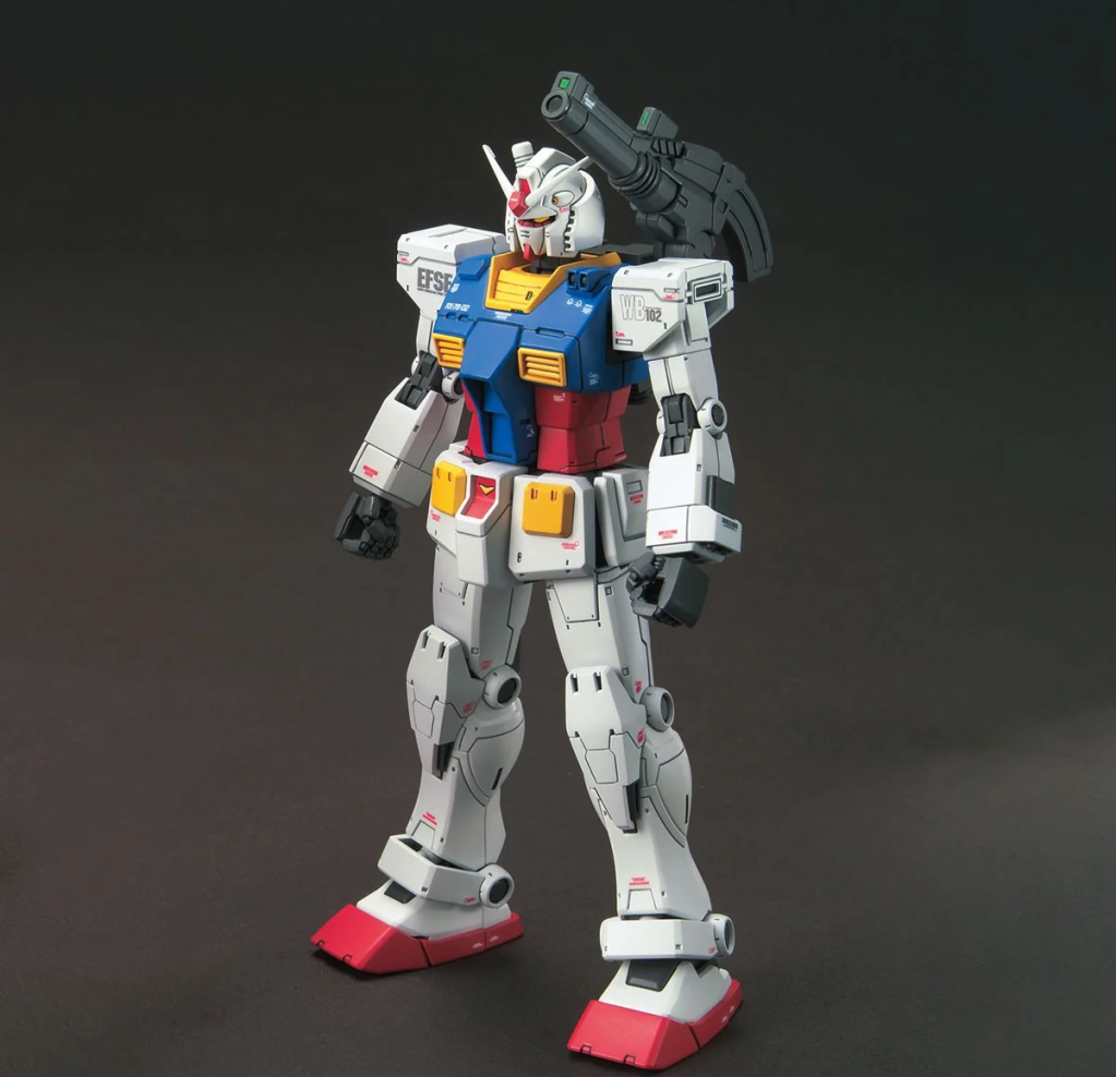 GUNDAM - HG RX-78-2 Gundam 'The Origin Version' 1/144 - Model Kit : ShopForGeek.com: Model Kit ...