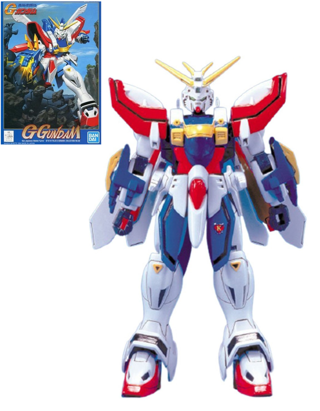 GUNDAM - 1/144 G Gundam - Model Kit 13cm : ShopForGeek.com: Model Kit ...
