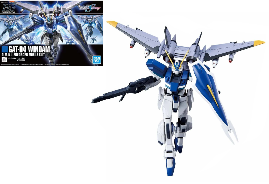 GUNDAM - HG 1/144 GAT-04 Windam O.M.N.I.ENFORCER - Model Kit ...