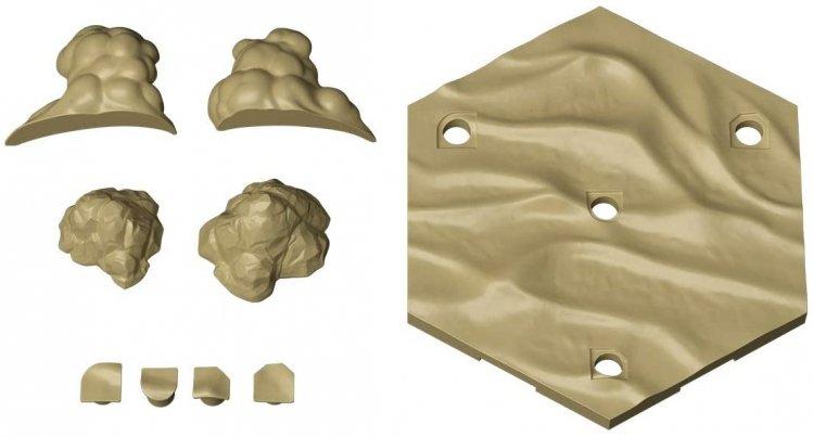 GUNDAM - Customize Scene Base 02 Desert Version - Model Kit ...