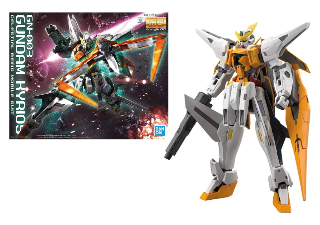 GUNDAM - MG 1/100 Gundam Kyrios - Model Kit : ShopForGeek.com: Model ...