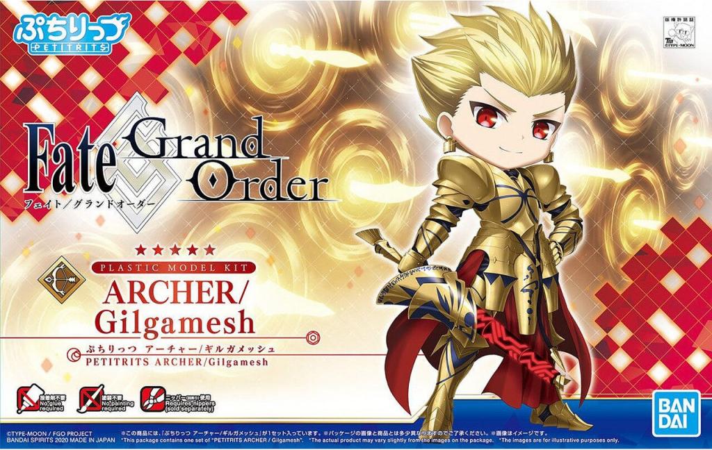 FATE/GRAND ORDER - Petitrits Archer/Gilgamesh - Model Kit : ShopForGeek ...