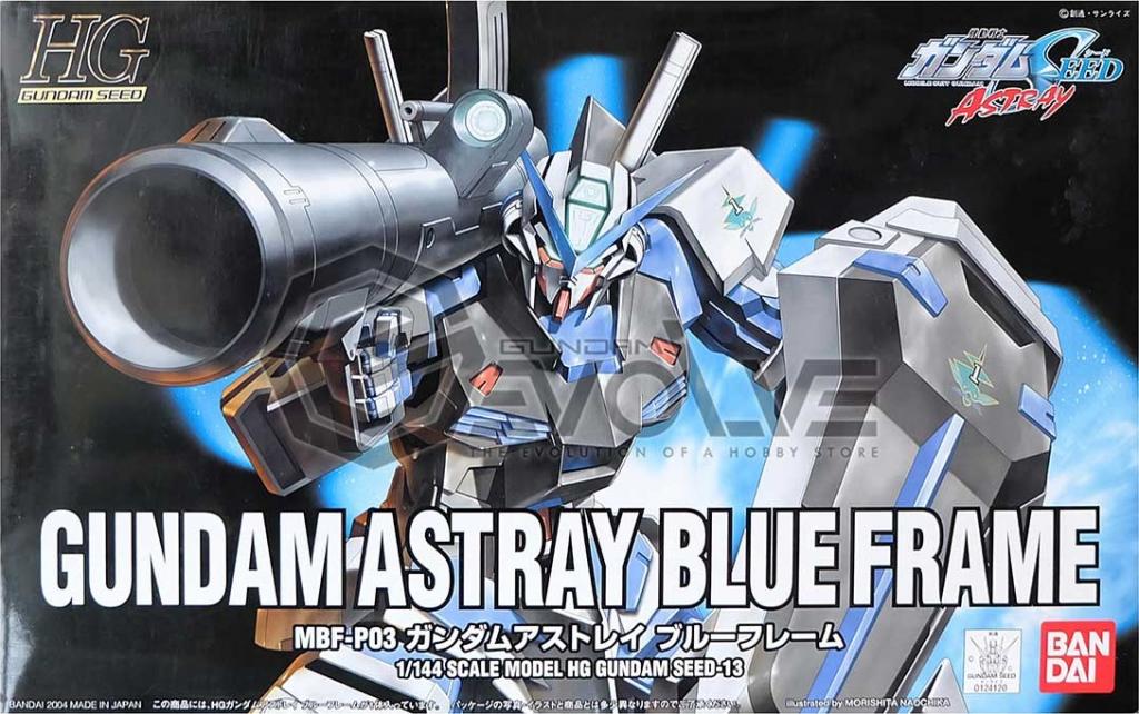 GUNDAM - HG 1/144 Gundam Astray Blue Frame MBF-P03 - Model Kit ...