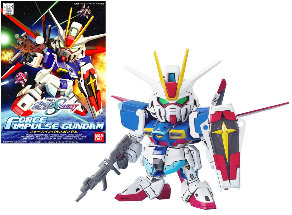 GUNDAM - BB280 Force Impulse Gundam - Model Kit : ShopForGeek.com ...