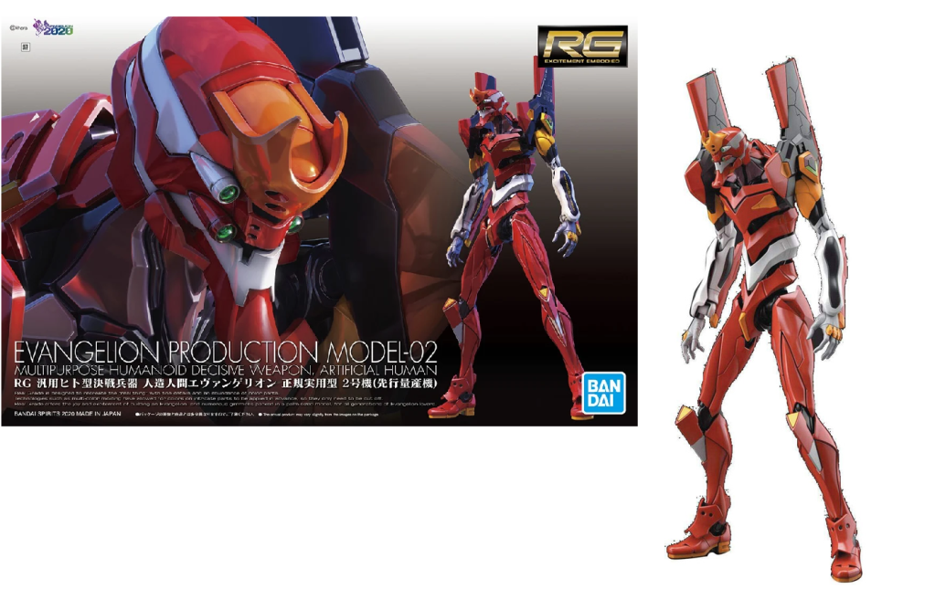 EVA - RG Evangelion Production Model-02 - Model Kit REPROD ...