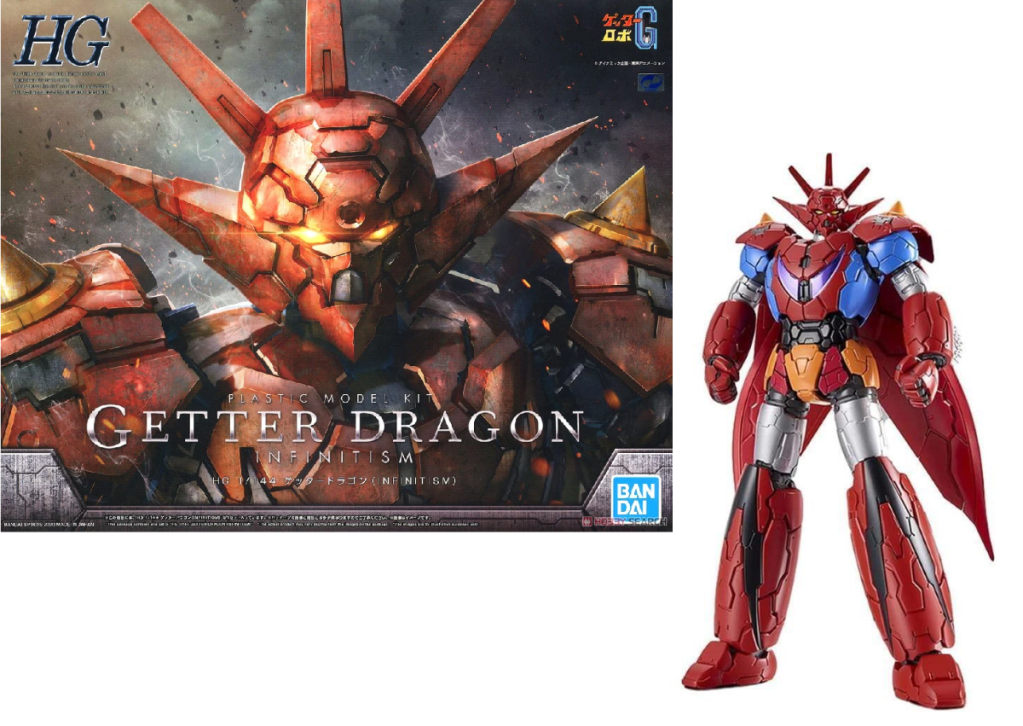 GUNDAM - HG 1/144 Getter Dragon Infinitism Robo G - Model Kit ...