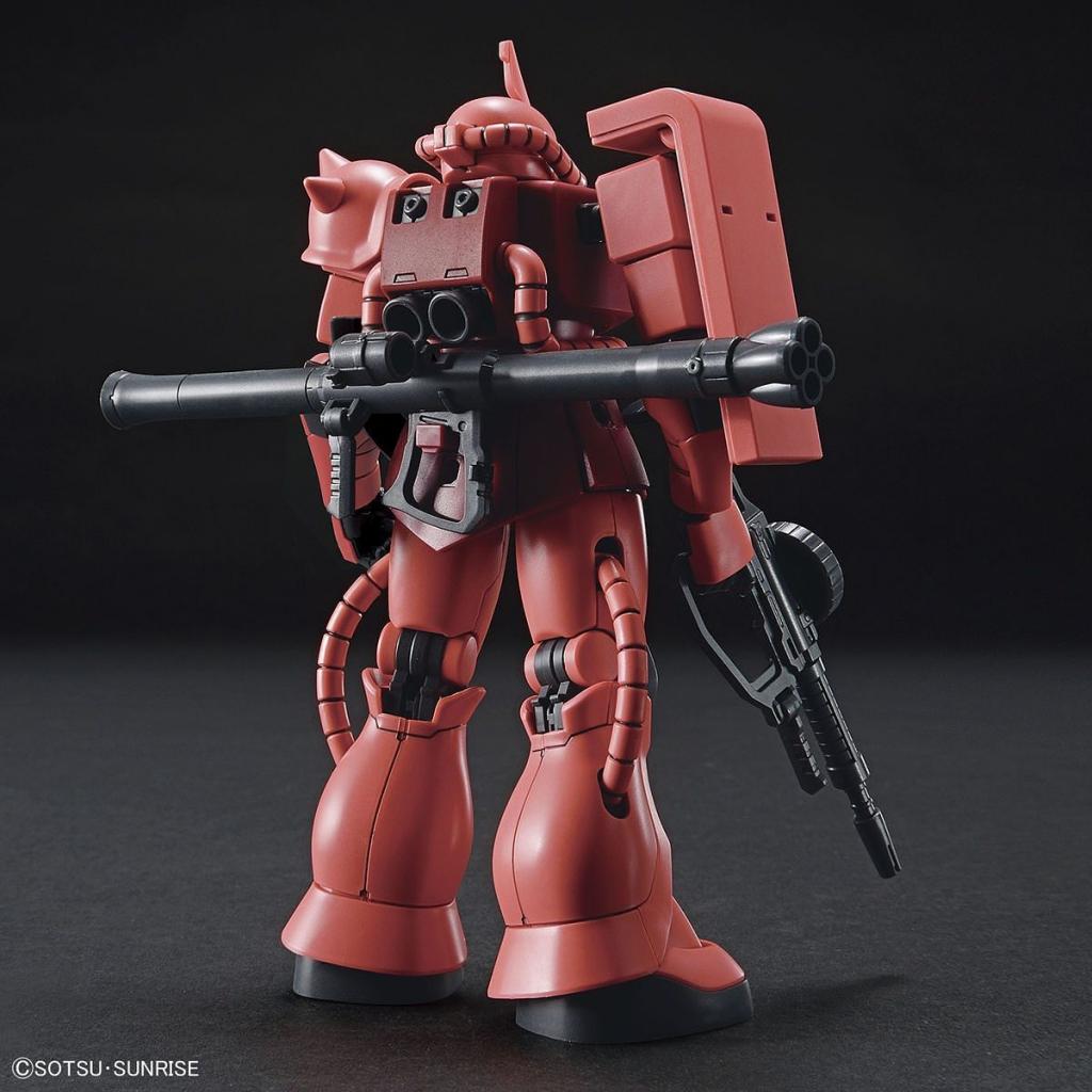 GUNDAM - HGUC 1/144 Gunpla 40th MS-06S Zaku II - Model Kit ...