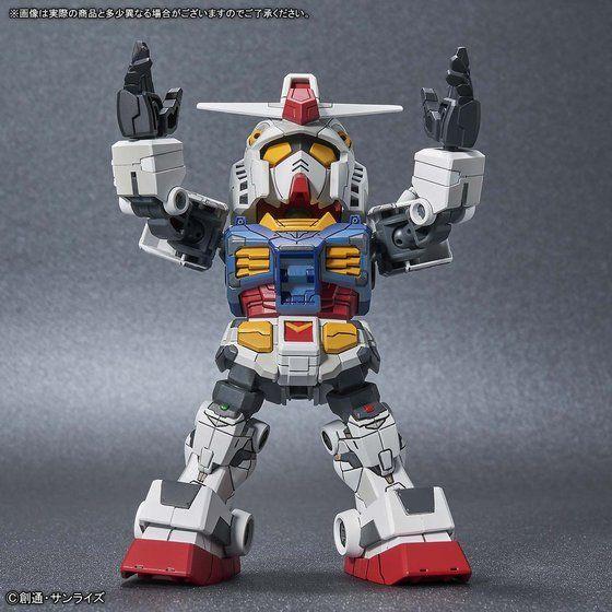 GUNDAM - SD Gundam Cross Silhouette RX-78F00 Gundam - Model Kit ...