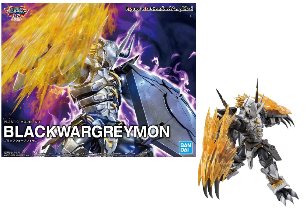 DIGIMON - Figure-rise Standard Amplified Black Wargreymon - Model Kit : ShopForGeek.com: Model ...