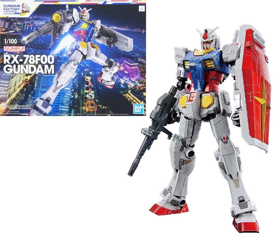 GUNDAM - 1/100 RX-78F00 Gundam - Model Kit : ShopForGeek.com: Model Kit ...
