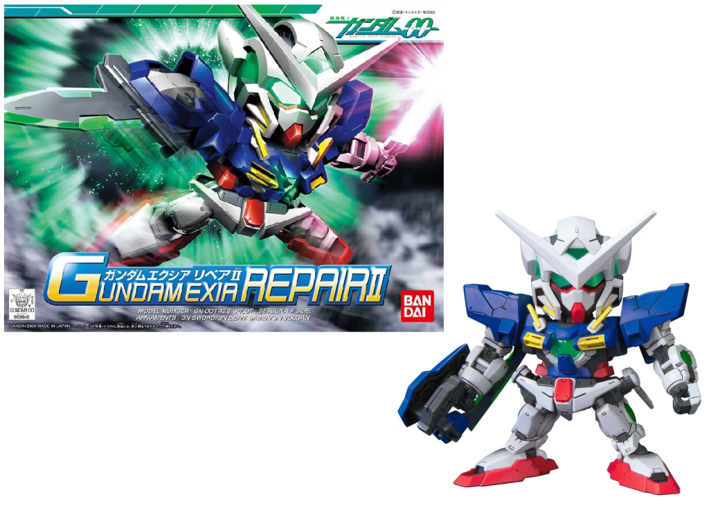 GUNDAM - BB334 GUNDAM EXIA REPAIR 2 - Model Kit : ShopForGeek.com ...