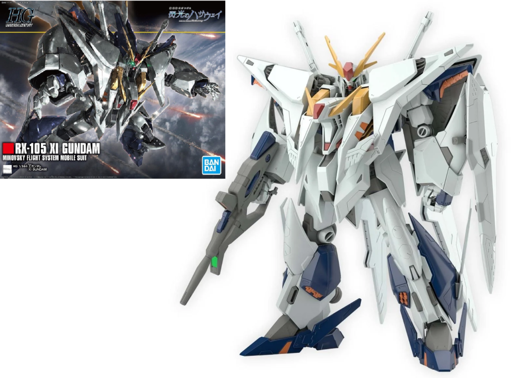 GUNDAM - HGUC 1/144 XI Gundam - Model Kit : ShopForGeek.com: Model Kit ...