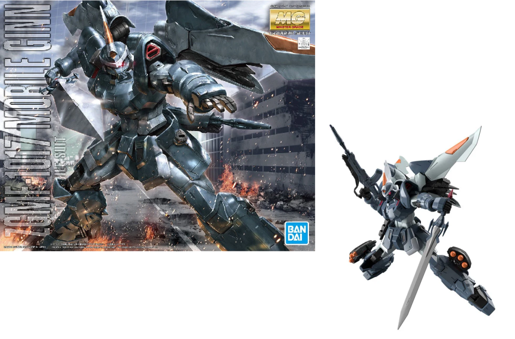 GUNDAM - MG 1/100 Mobile Ginn - Model Kit : ShopForGeek.com: Model Kit ...