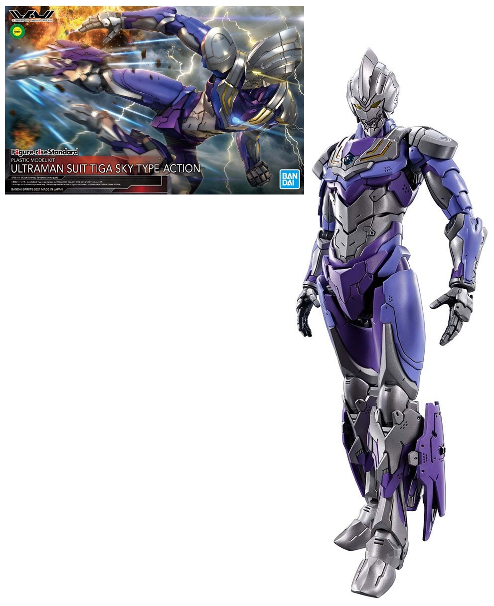 ULTRAMAN - Figure-rise Standard Ultraman Suit Tiga Sky - Model Kit ...