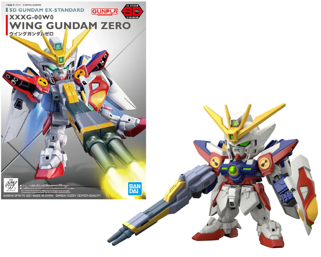GUNDAM - SD Gundam Ex-Standard Wing Gundam Zero - Model Kit ...