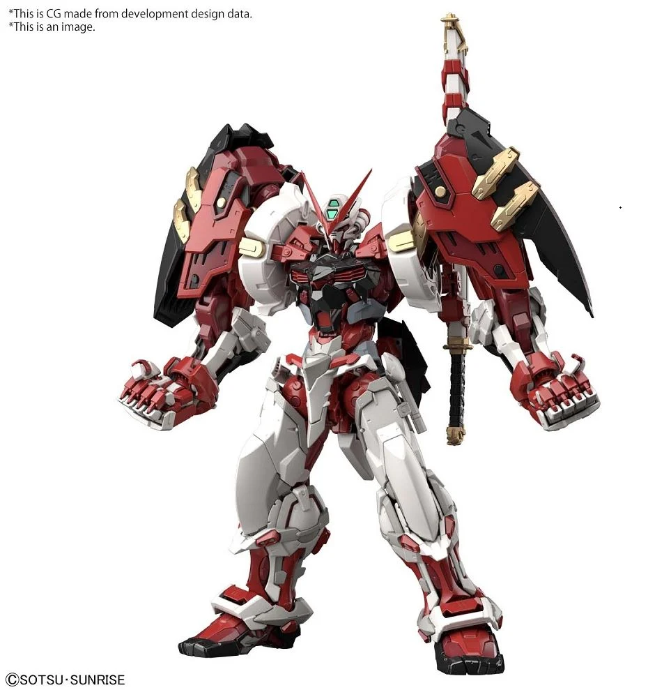 GUNDAM - Hi-Res 1/100 Gundam Astray Red Frame Powered - Model Kit ...