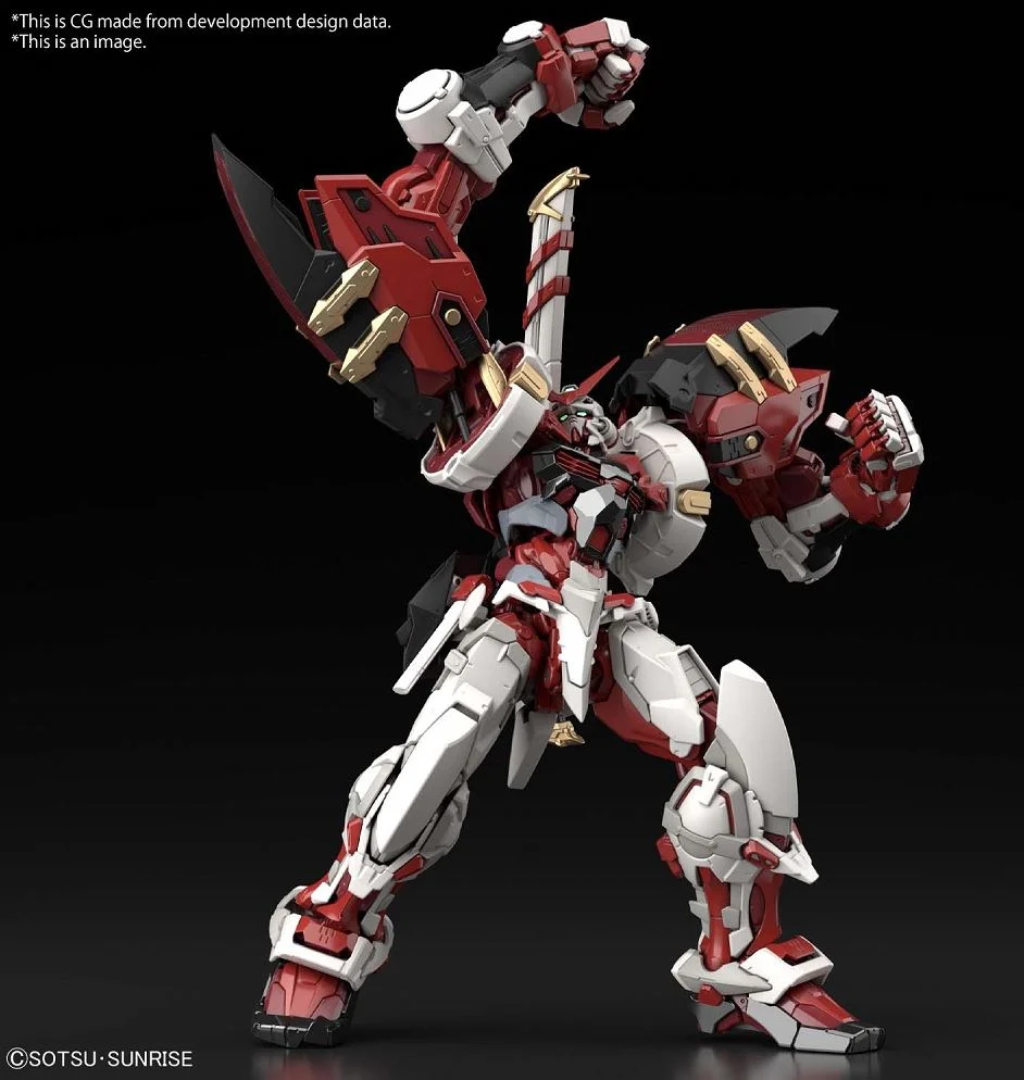 GUNDAM - Hi-Res 1/100 Gundam Astray Red Frame Powered - Model Kit ...