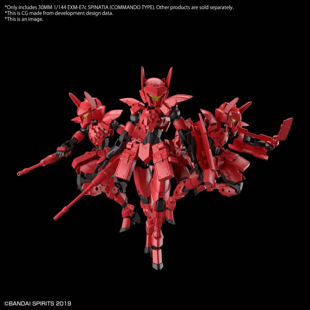 30MM - 1/144 EXM-E7c Spinatia (Commando Type) - Model Kit REPROD ...