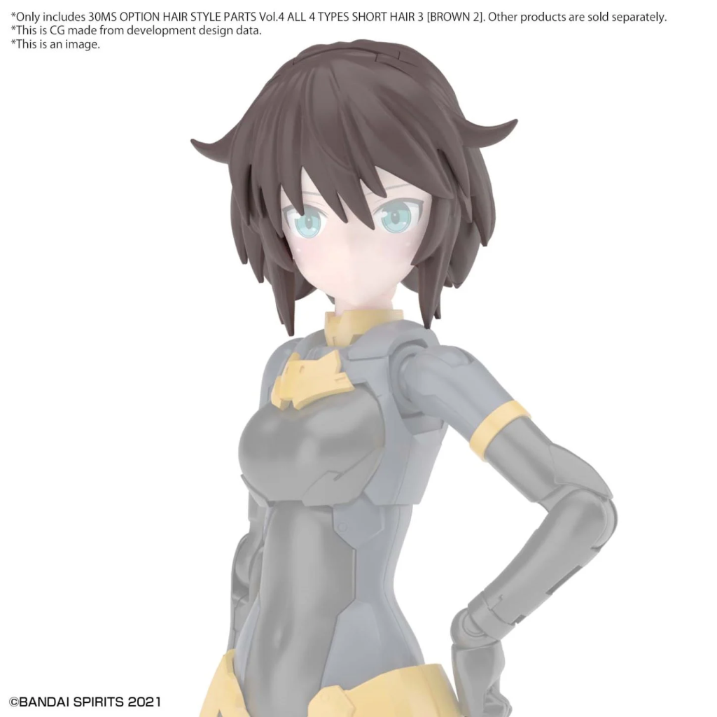 30MS - 30MS Option Hair Style Parts Vol.4 All 4 Types - Model Kit ...