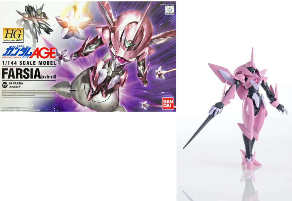 GUNDAM - HG 1/144 Farsia - Model Kit : ShopForGeek.com: Model Kit ...