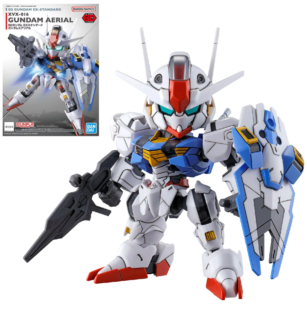 GUNDAM - SD Gundam Ex-Standard Gundam Aerial - Model Kit : ShopForGeek.com: Model Kit Bandai ...