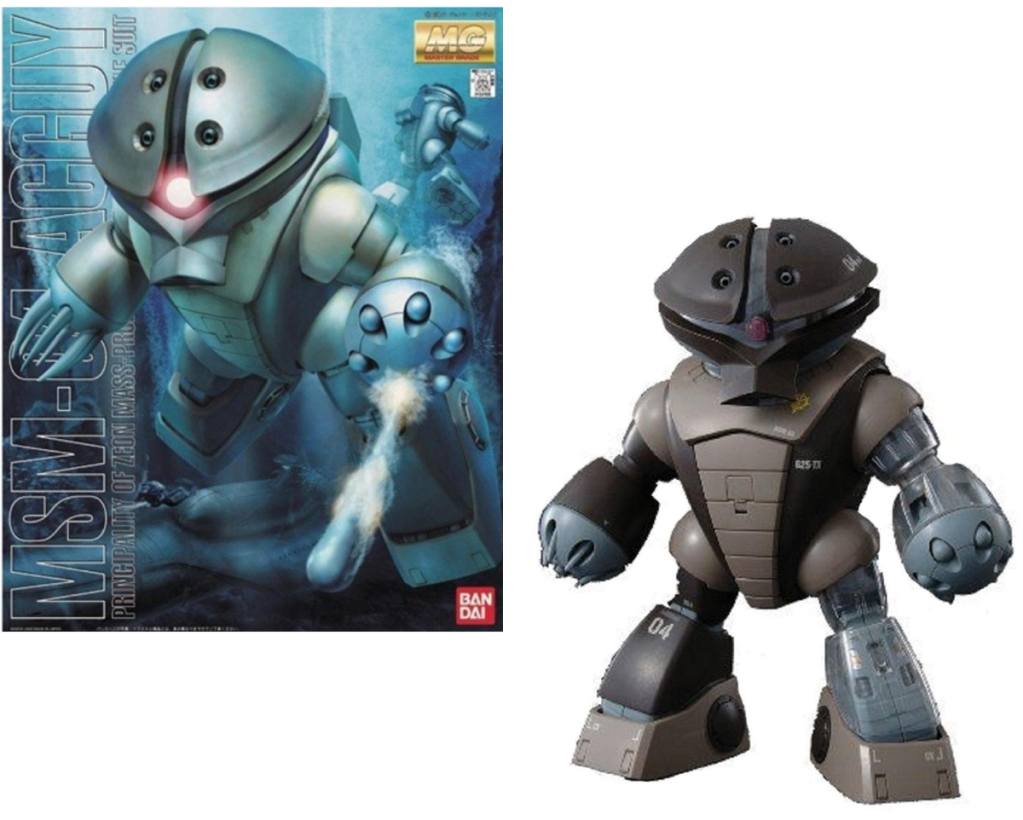 GUNDAM - MG 1/100 ACGUY - Model Kit : ShopForGeek.com: Model Kit Bandai ...